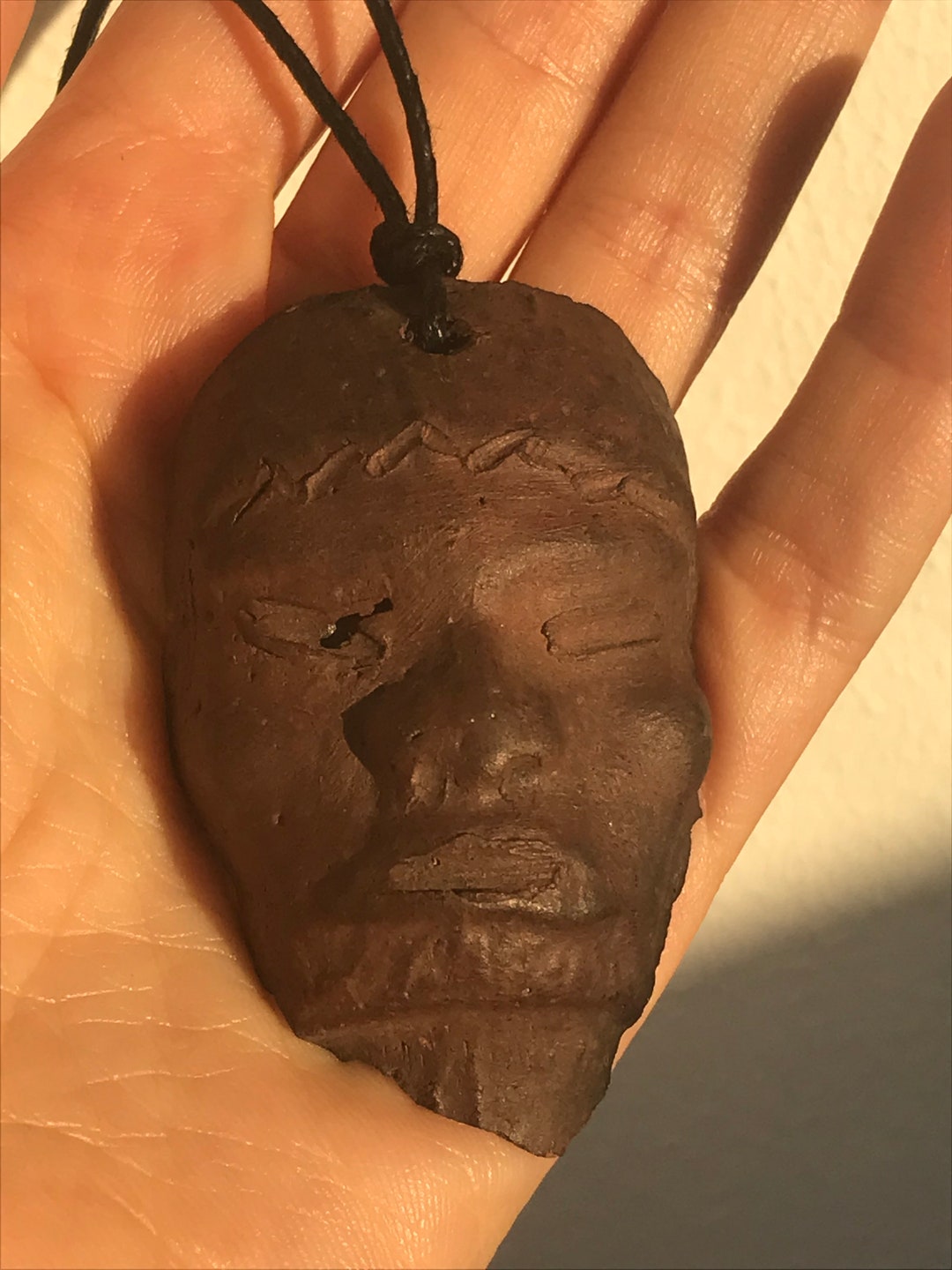 Clay Ceramic Aboriginal Indigenous Mask Pendant/ Wall Art - Etsy Australia