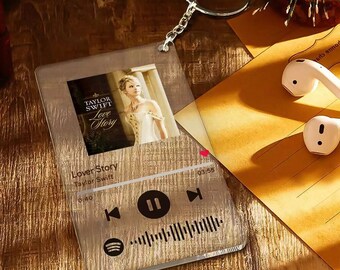 Acrylic Album Cover Keychain - Etsy