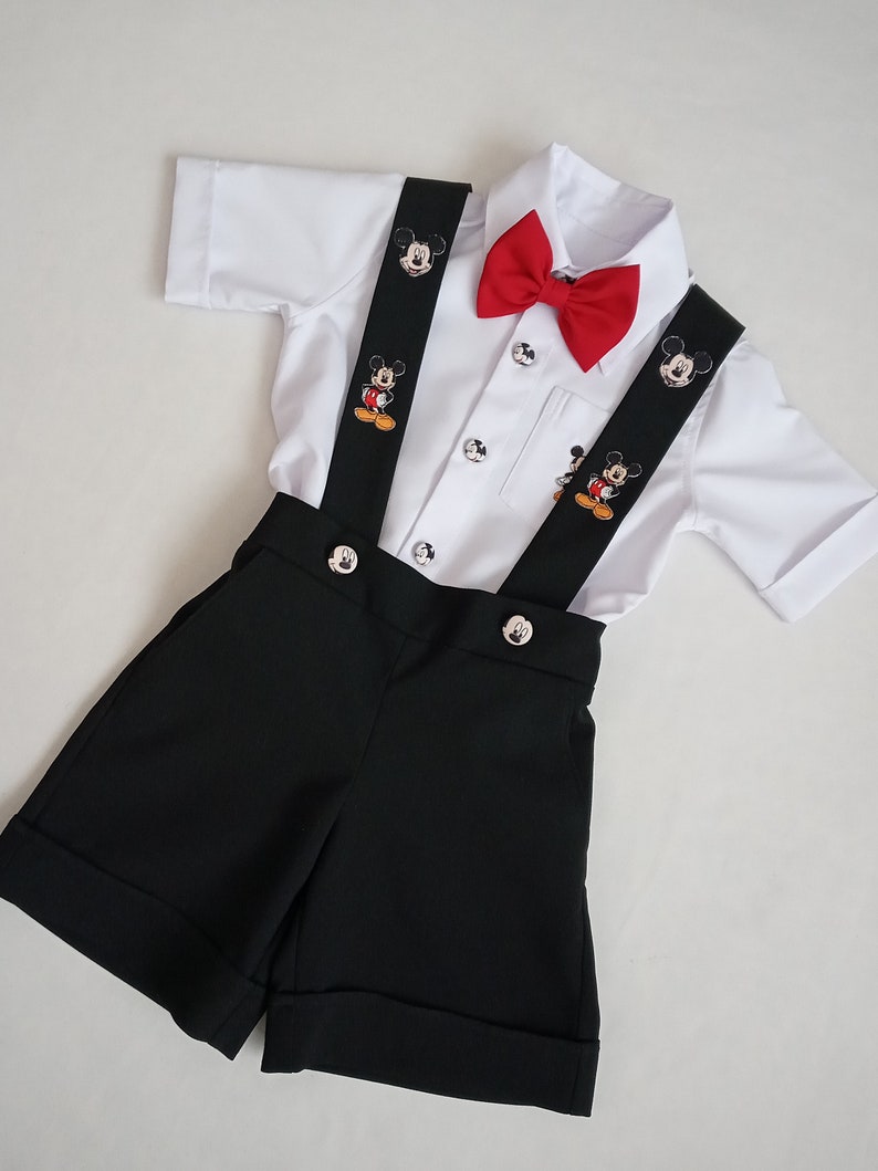 Mickey Mouse Detailed Set of Clothing for Boys - Etsy