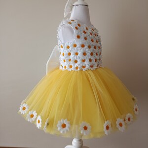 Daisy Detailed Girl's Dress - Etsy