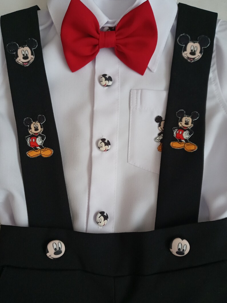 Mickey Mouse Detailed Set of Clothing for Boys - Etsy