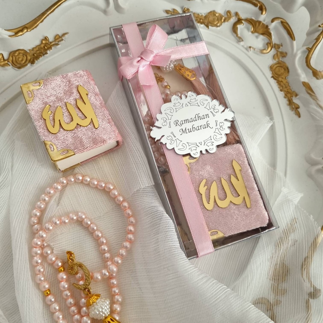 Islamic Gifts, Mini Quran Tasbih Gift Box, Islamic Baby Gifts, Ramadan ...