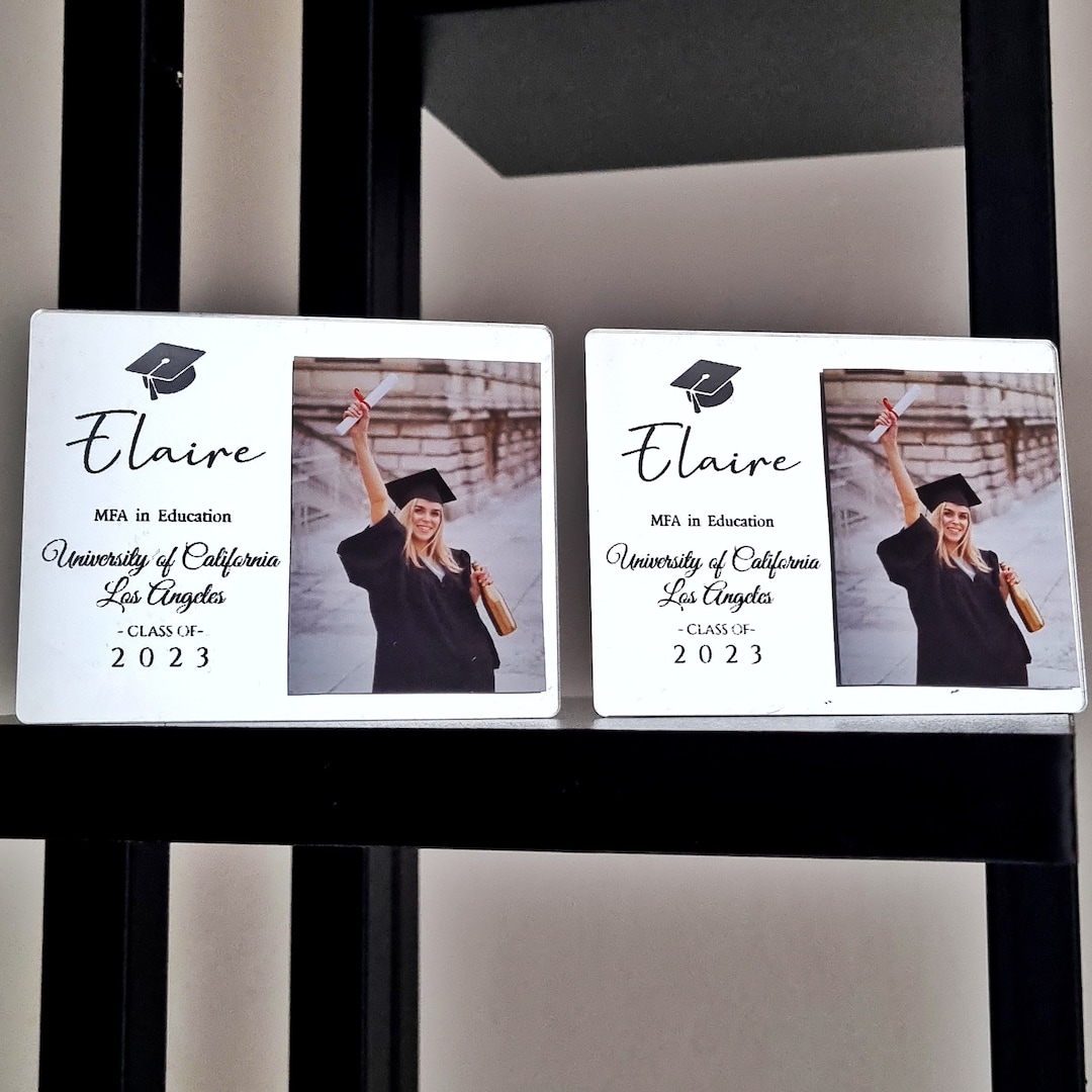 Custom Graduation Photo Magnet Graduation Party Favors - Etsy