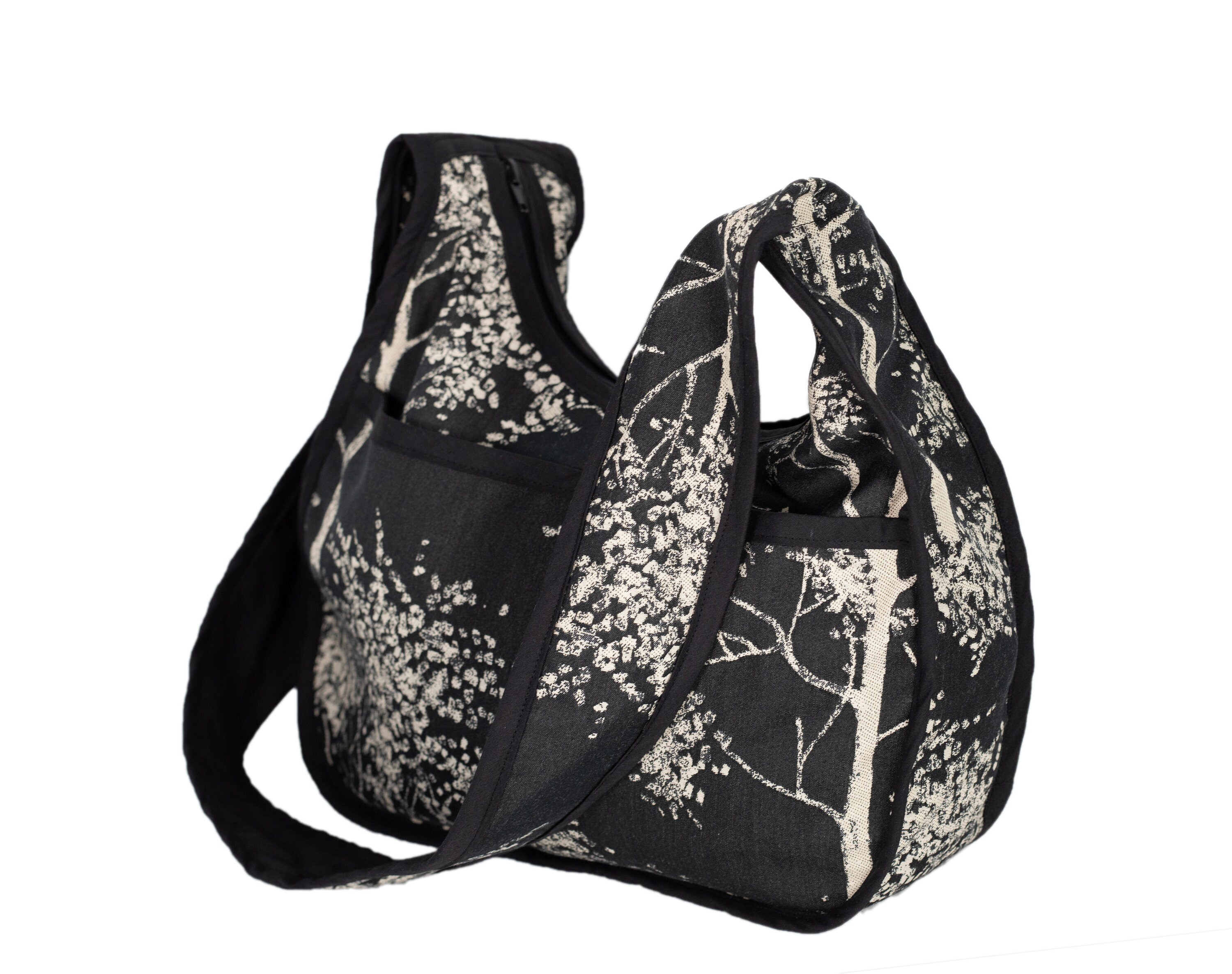 Slouch Sling Bag With Shoulder Strap and Zip Sewing Pattern Easy ...