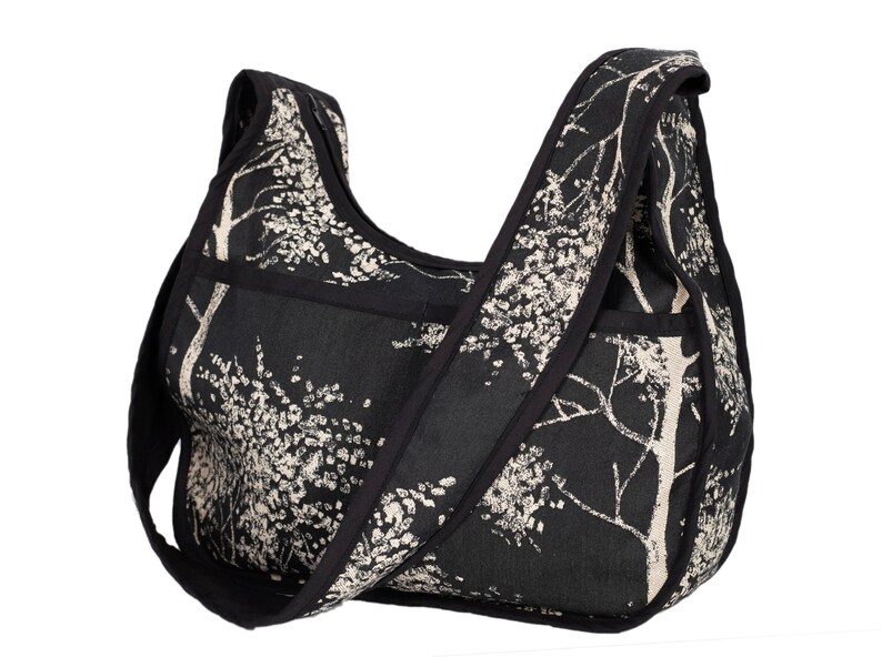 Slouch Sling Bag With Shoulder Strap and Zip Sewing Pattern Easy ...