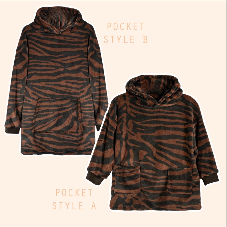 KIDS Blanket Hoody PDF Sewing Pattern Oversized Hoody Snuddy ...