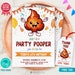 Poop Emoji Birthday Party Invitation, Party Pooper Invitation, Don't Be ...