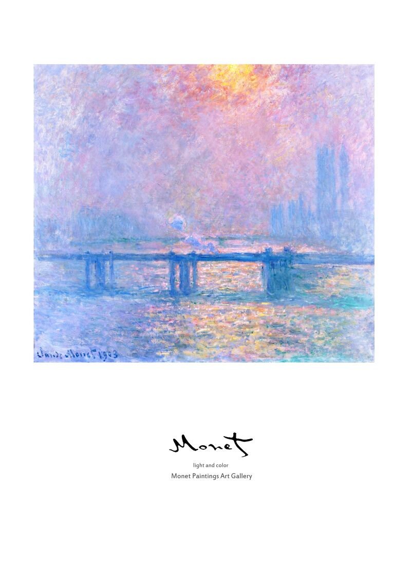 Claude Monet Prints Set of 3 - Monet Poster, Monet Exhibition Poster ...