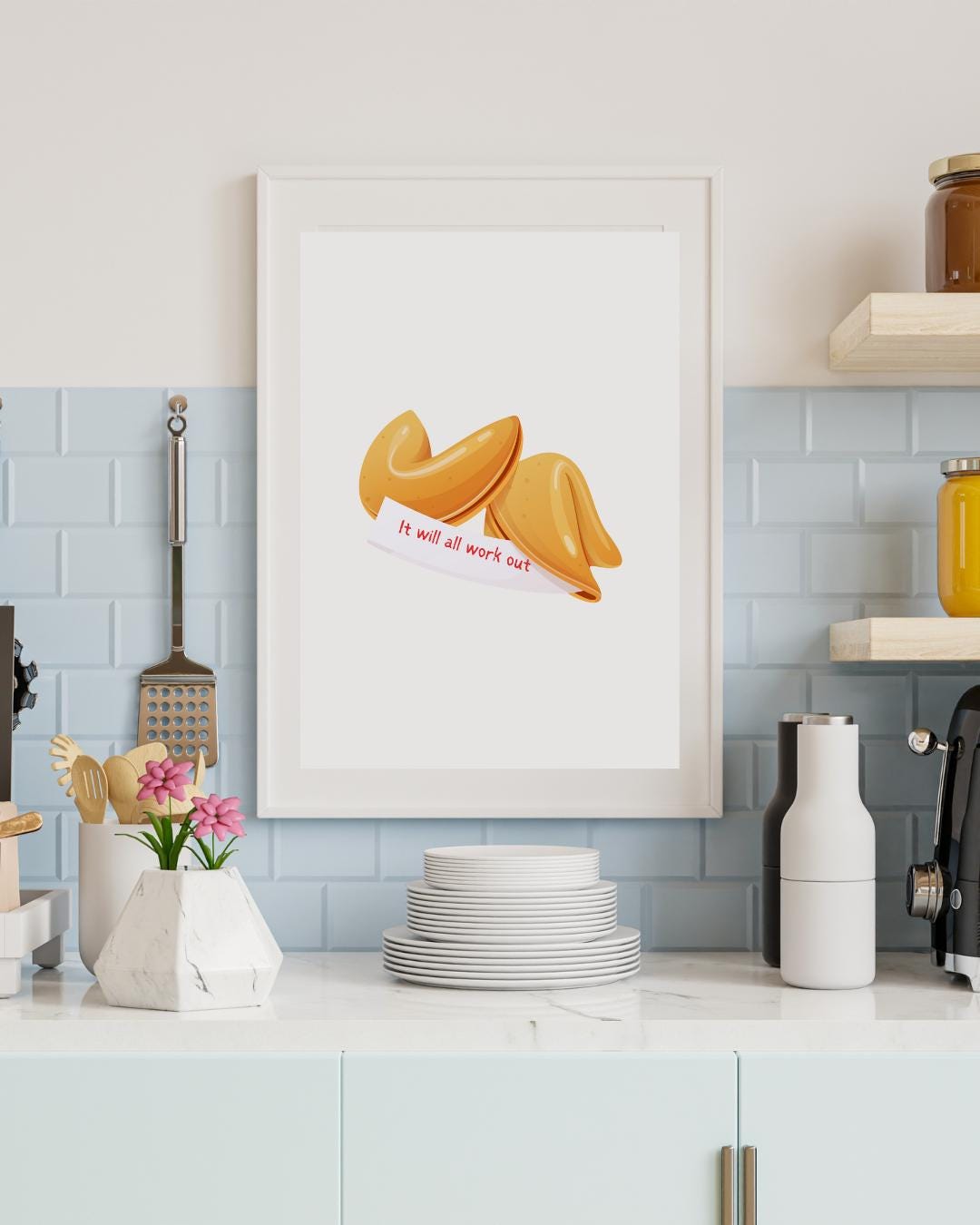 Fortune Cookie Poster - Kitchen Poster - Living Room Poster - Bedroom ...