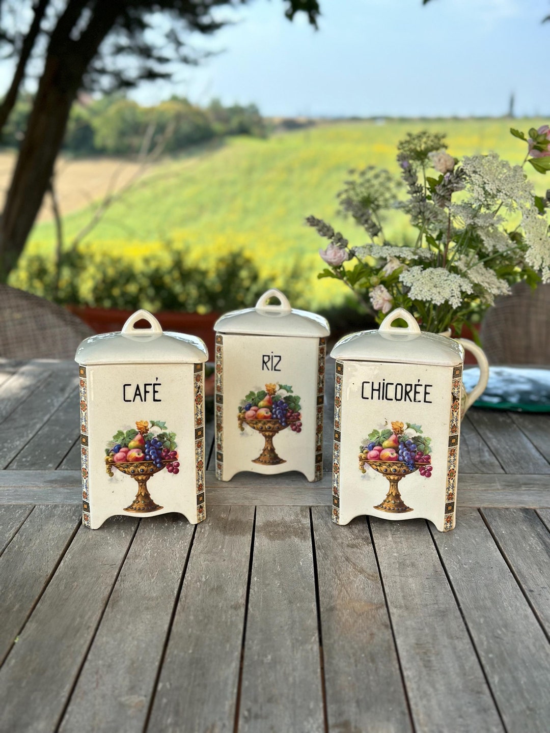 Spice Jars, Numbered and Signed Pepi - Etsy