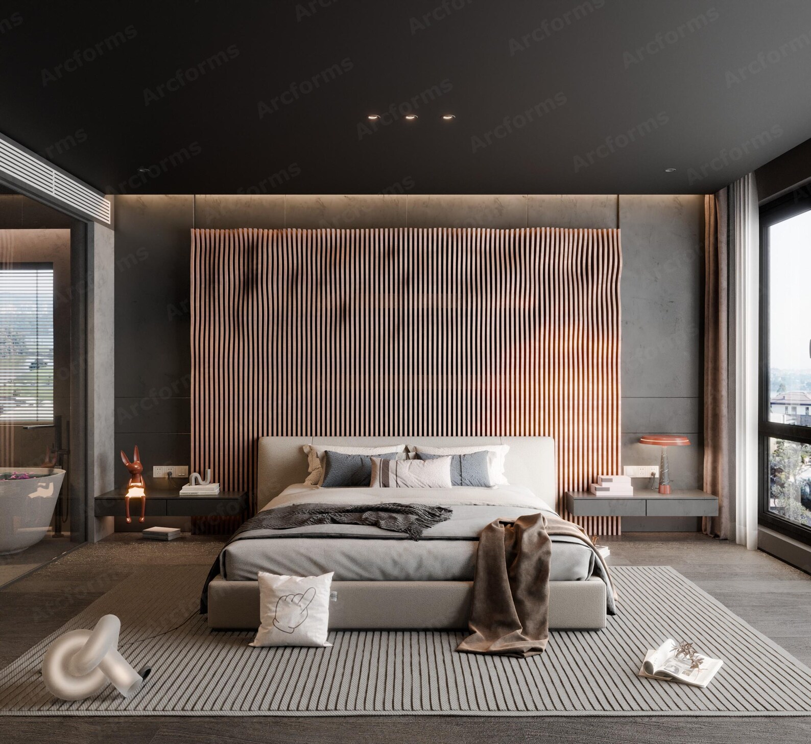 Parametric Bed Headboard Parametric CNC Files DIY Plans Woodworking ...