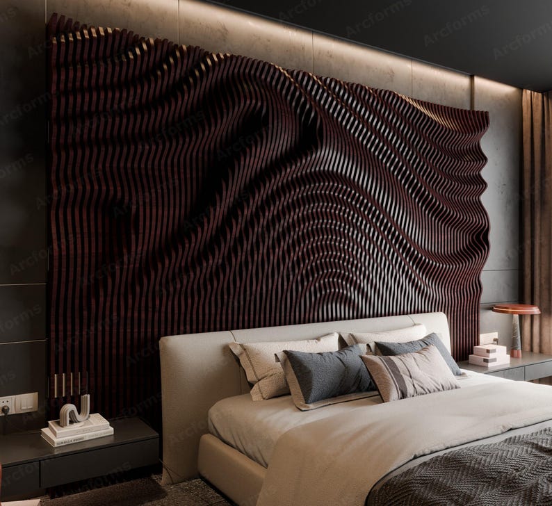 Parametric Bed Headboard Parametric CNC Files DIY Plans Woodworking ...