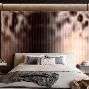 Parametric Bed Headboard Parametric CNC Files DIY Plans Woodworking ...