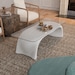 Parametric Table Wavy CNC Cut Files Art Decor Wavy Wooden Table Decor ...
