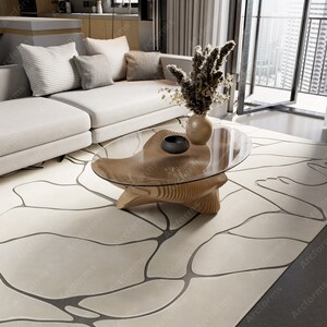 Parametric Table Wavy CNC Cut Files Art Decor Wavy Wooden Table Decor ...