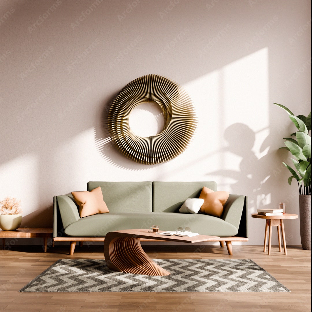 Harvest Bloom Parametric Wall Decor Cut Nested Files CNC and Laser Art ...