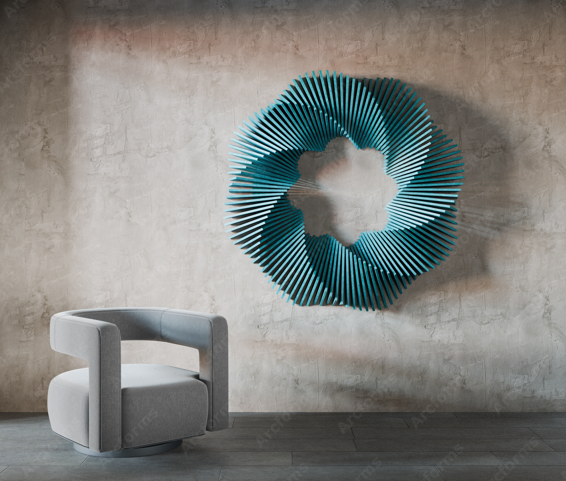 Sunny Parametric Wall Cut Ready Files Art Decor Wooden Wall Wooden ...