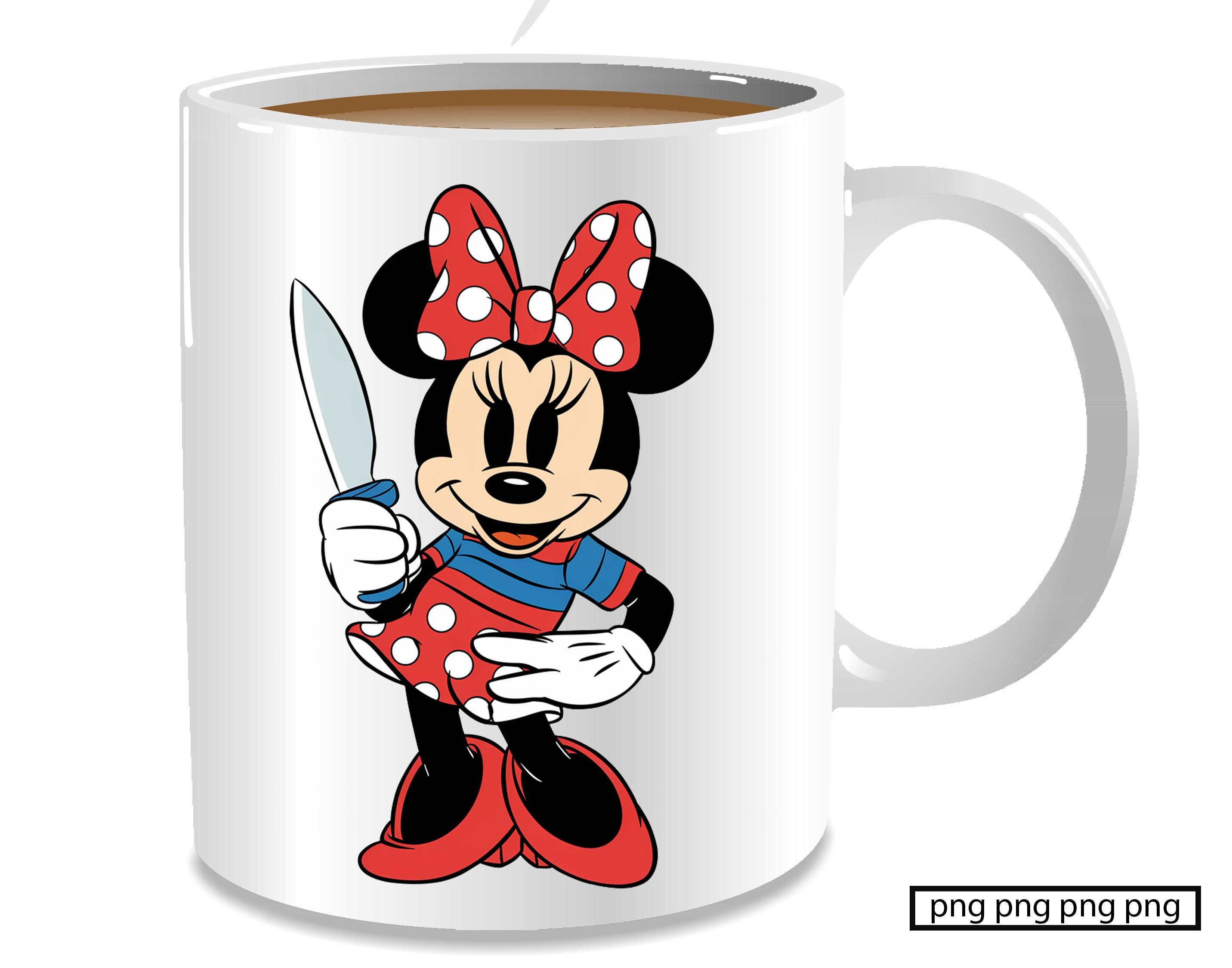 Minnie Mouse PNG, Minnie Mouse Knife Design, Minnie Mouse Knife Png ...