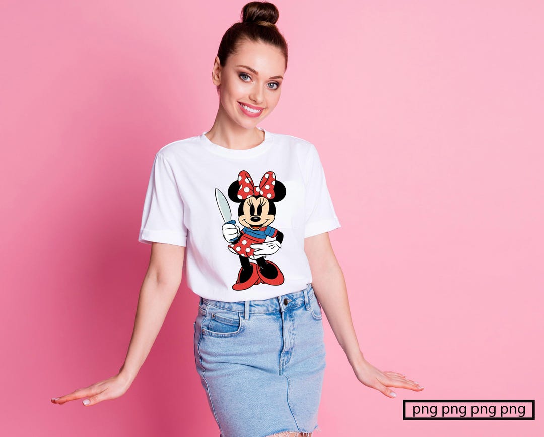 Minnie Mouse PNG, Minnie Mouse Knife Design, Minnie Mouse Knife Png ...