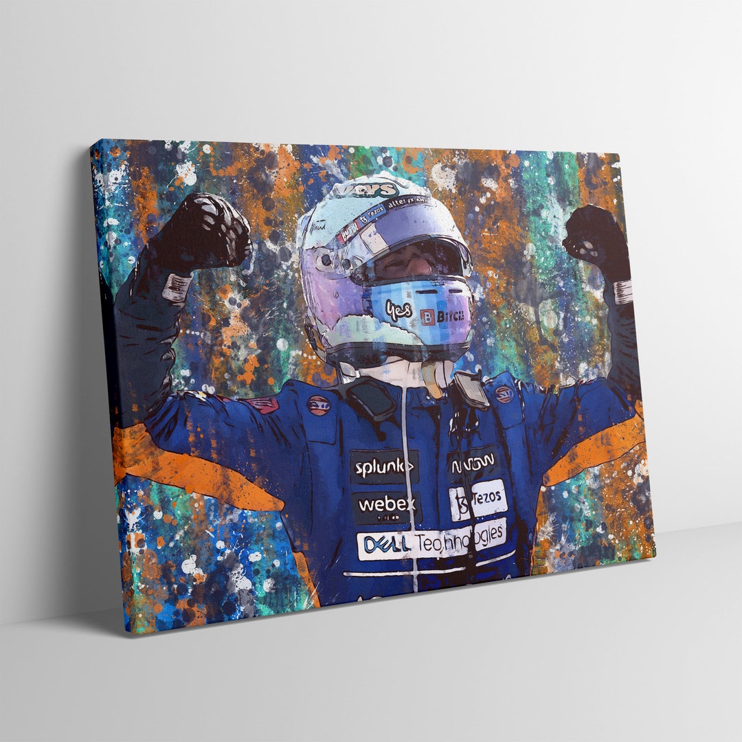 Daniel Ricciardo 2021 Mclaren Monza F1 Limited Edition Canvas / Print ...