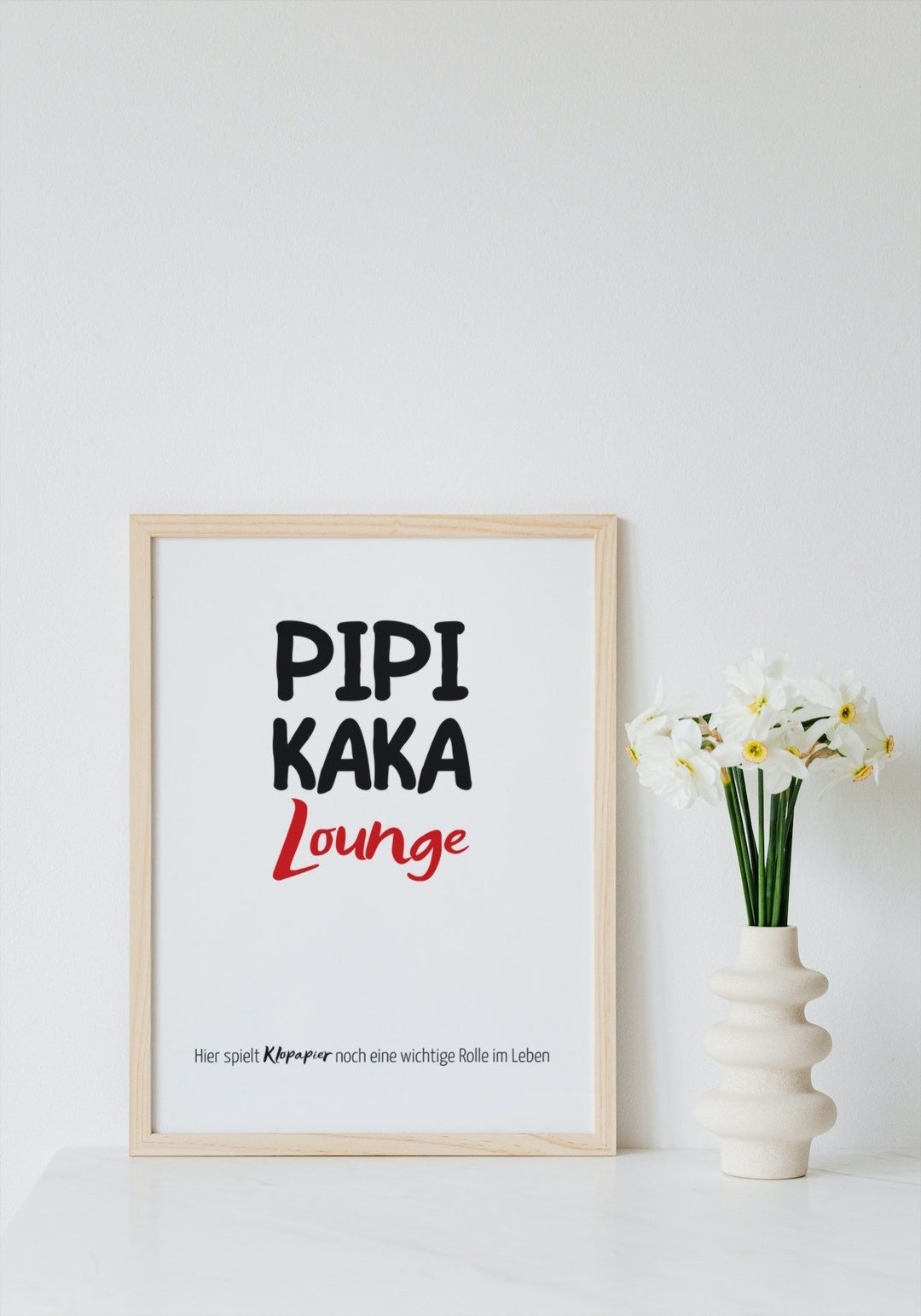 Pee Kaka Lounge | Toilet Bathroom Print | Toilet Paper Art | Digital ...