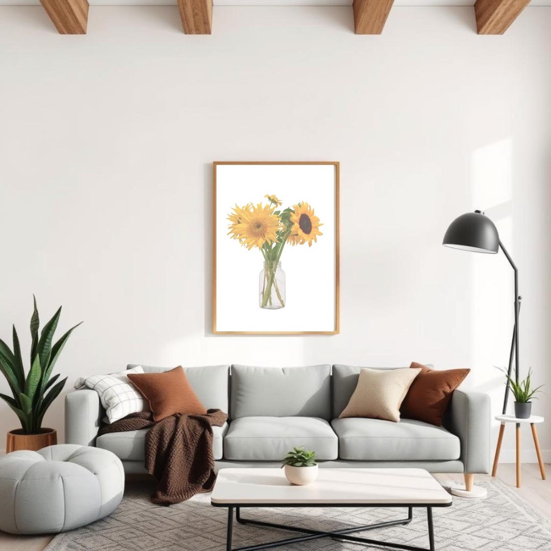 Sunflower Vase DIGITAL DOWNLOAD - Etsy