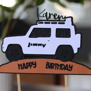 Jimny Inspired Cake Topper - Etsy