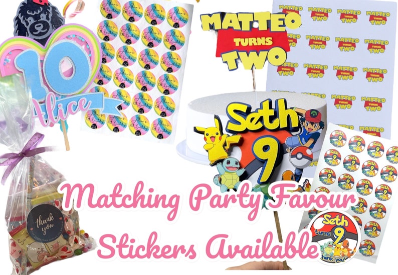 Bluey Inspired Cake Topper - Etsy