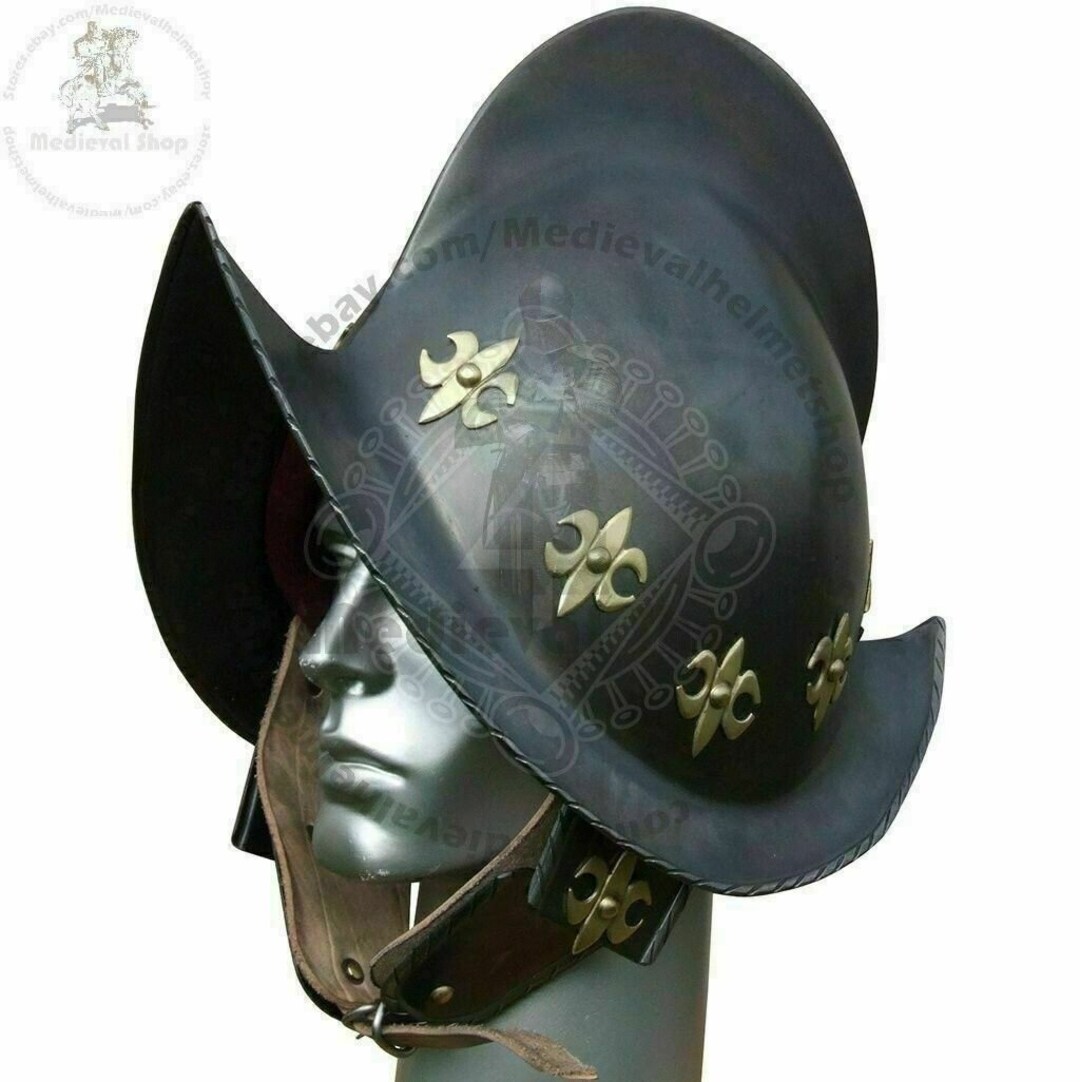 Spanish Morison Helmet Medieval Conquistador Armor Helmet - Etsy