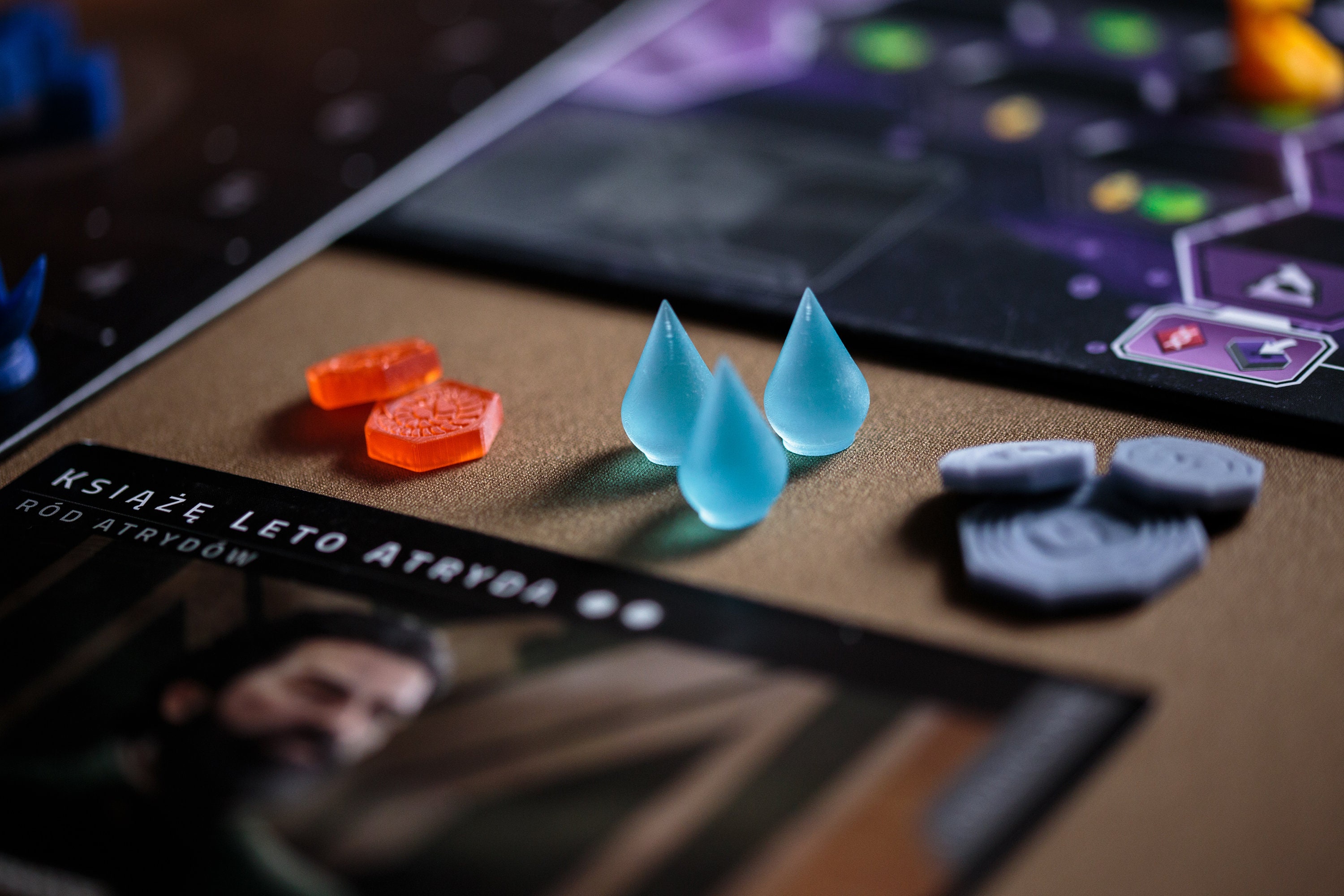 Dune Imperium Uprising - 3D Resource Upgrades : Solari, Spice and Water ...