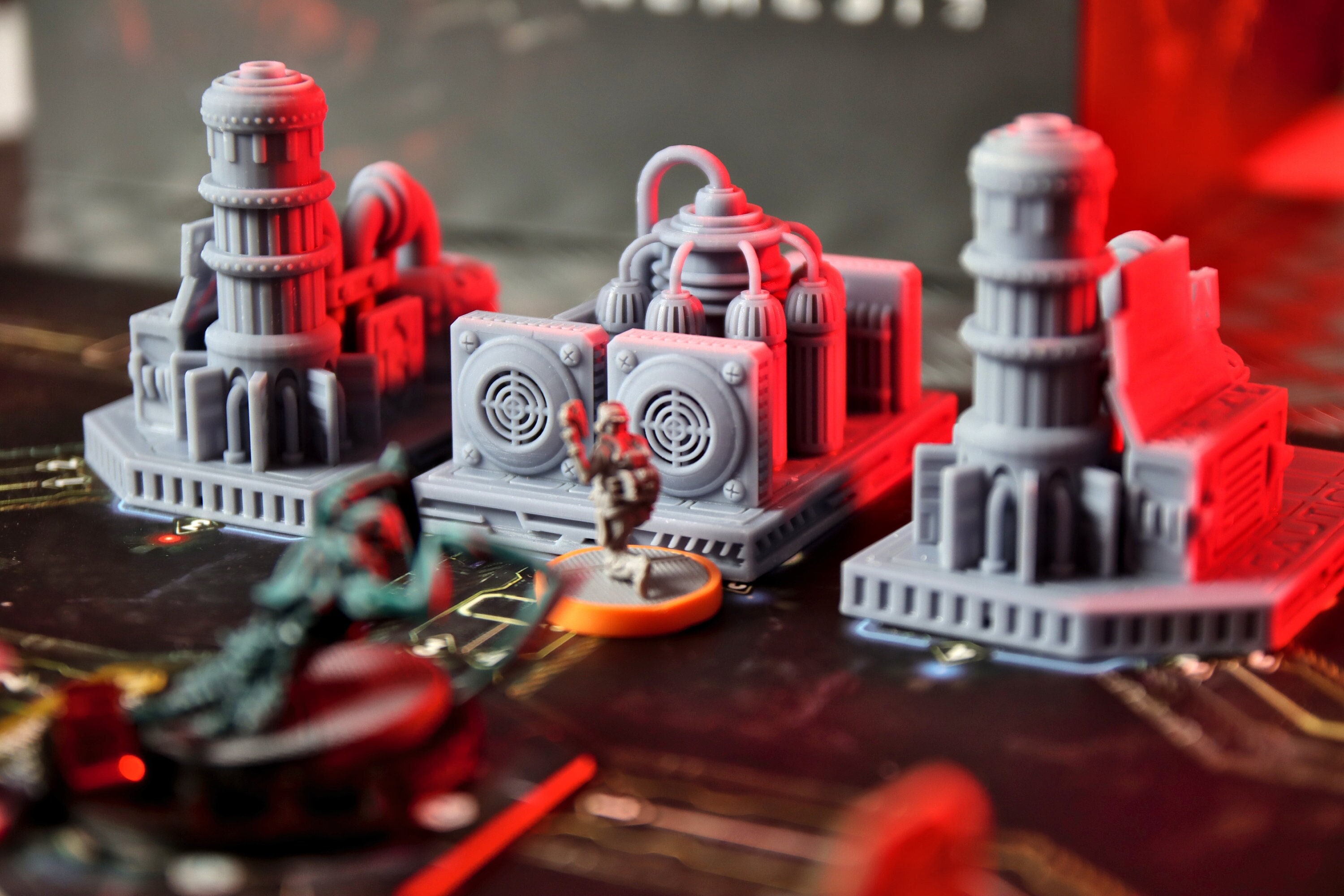 Nemesis - Set of 3D Engines Upgrade for Board Game. - Etsy