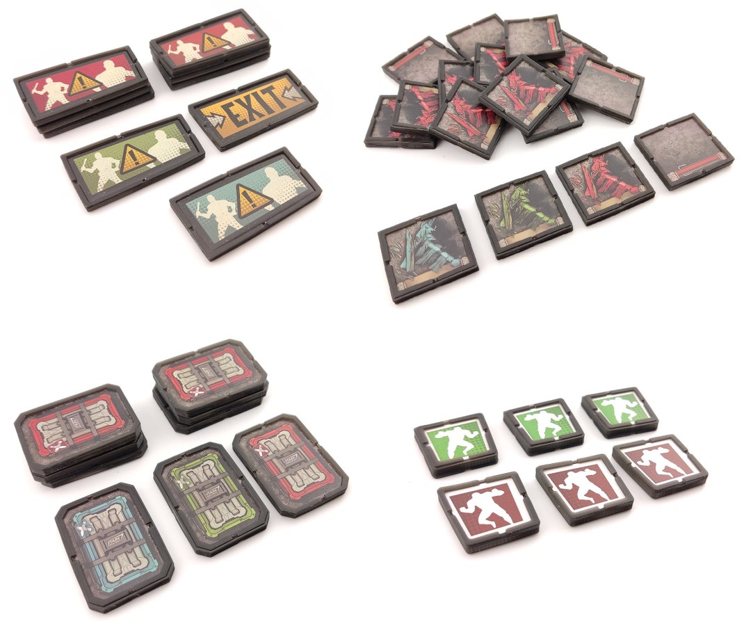 Marvel Zombies zombicide Protectors Set for Board Game Tokens Flexible ...