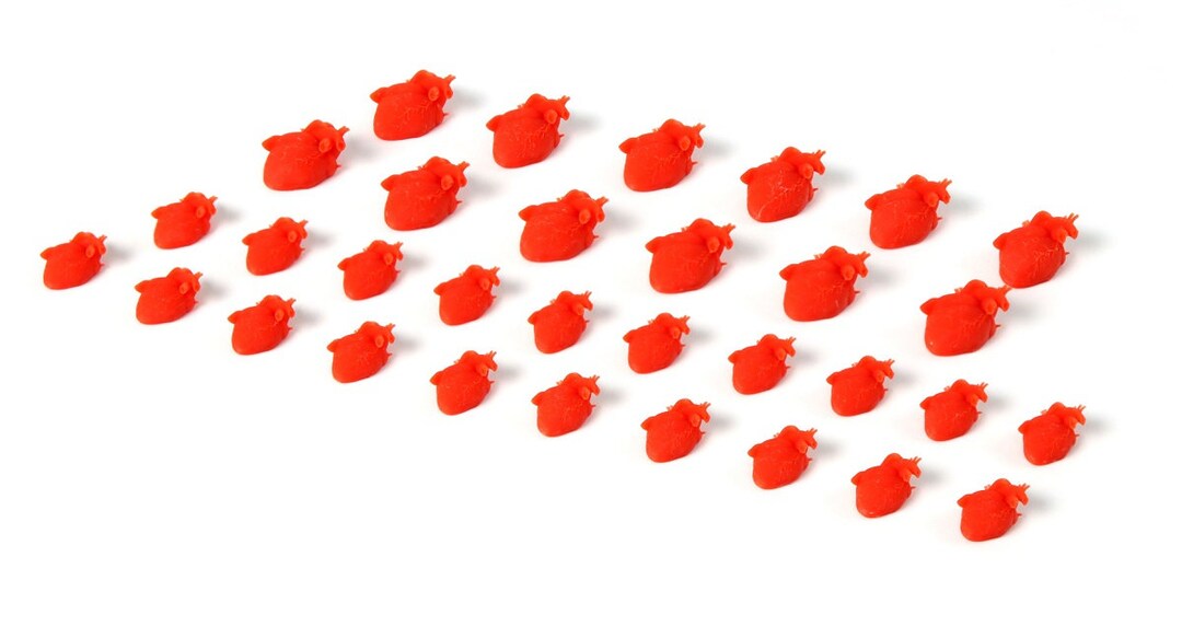 Arkham Horror, Eldritch, Mansion of Madness - 3D Health Tokens (hearts ...