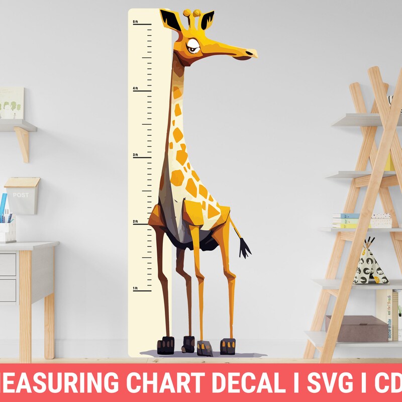 Giraffe Growth Chart - Etsy