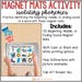 Phonemic Awareness Letter Magnet Mats: Beginning, Middle & Ending ...