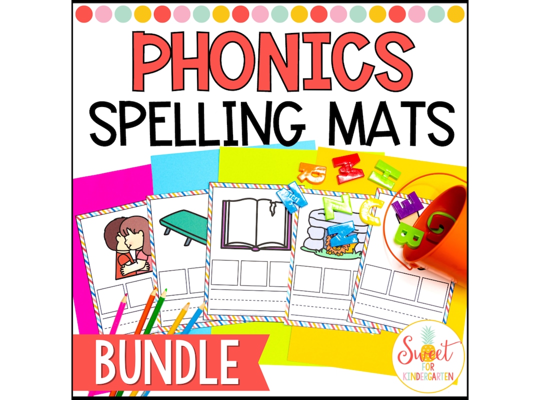 Phonics Spelling Cards Bundle: Hands-on Word Building Activity (PDF) - Etsy
