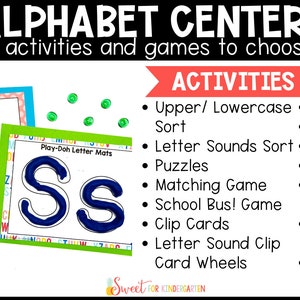 Alphabet Phonics Games and Activities for Teaching Letter Recognition ...