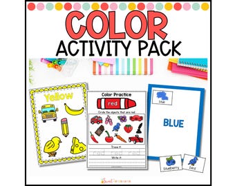 Color Sorting Rainbow (preschool, Pre-k, Kindergarten) - Etsy