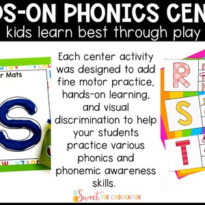 Alphabet Phonics Games and Activities for Teaching Letter Recognition ...