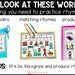 Rhyming Worksheets for Pre-k or Kindergarten | No Prep Phonics Rhyming ...
