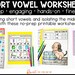 Short Vowel Worksheets for Kindergarten | No Prep Phonics Practice ...