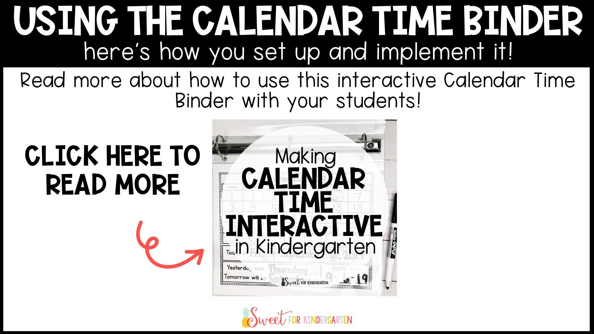 Pre-k Calendar Time Binder: Homeschool Learning (PDF) - Etsy