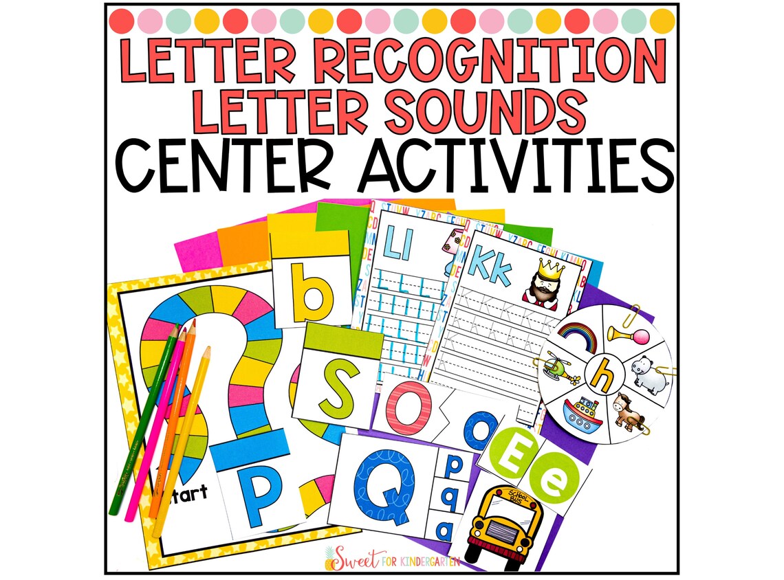 Alphabet Phonics Games and Activities for Teaching Letter Recognition ...