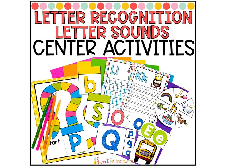 Alphabet Phonics Games and Activities for Teaching Letter Recognition ...