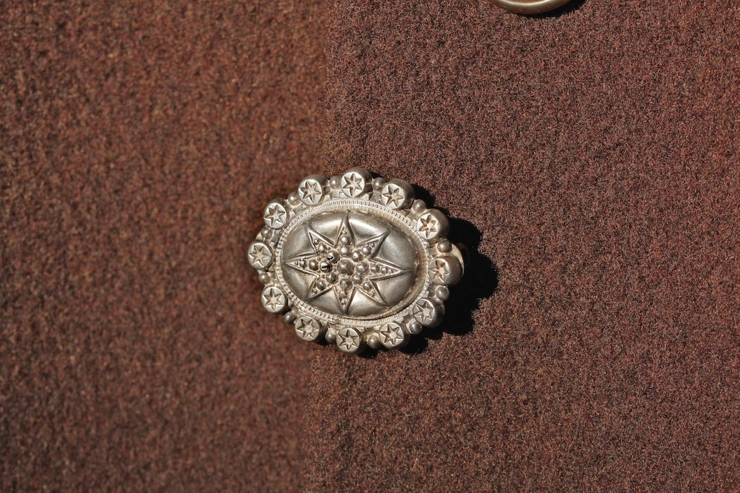 Antique Victorian Sterling Silver Star Brooch: Celestial Talisman - Etsy