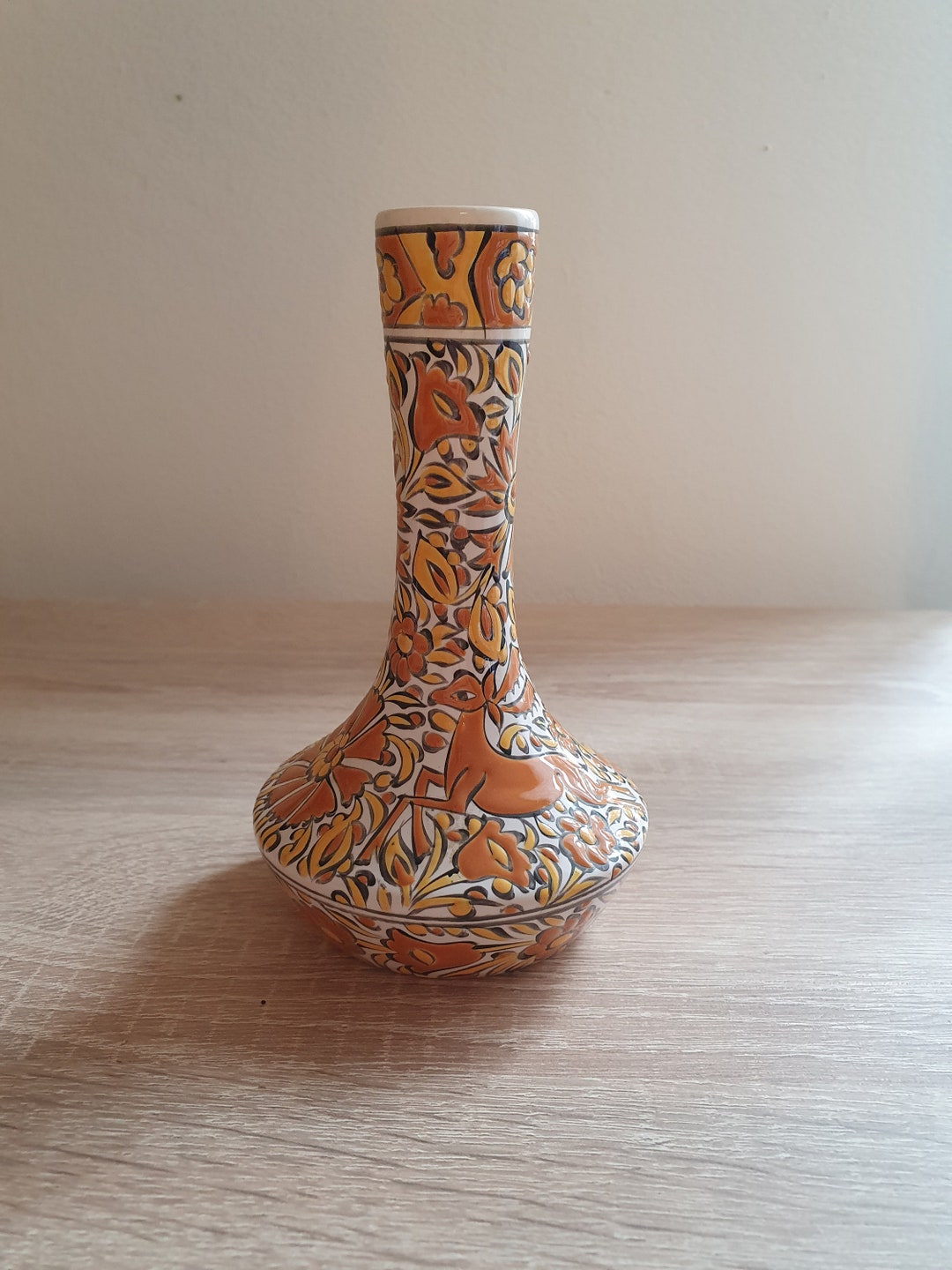 Vintage Greek Vase - Nassos Rodos -hellas, Hand Made in Greece - Etsy