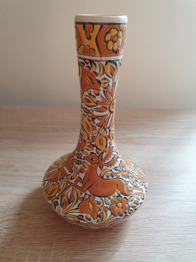 Vintage Greek Vase - Nassos Rodos -hellas, Hand Made in Greece - Etsy