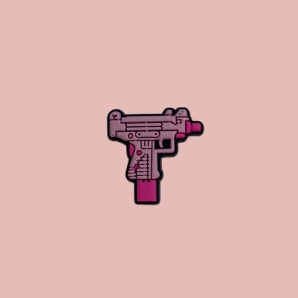Pink Gun Wallpaper