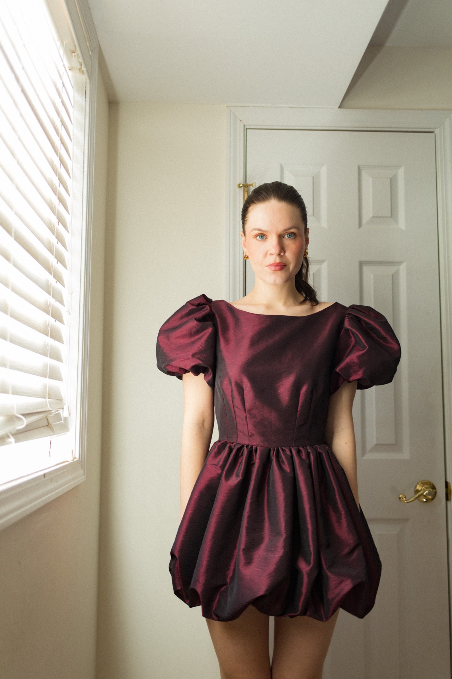 MERRY Dress Sewing Pattern, Bubble Hem Dress Evening Dress Party Dress ...