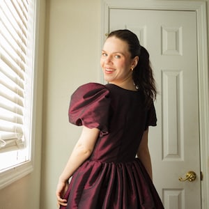 MERRY Dress Sewing Pattern, Bubble Hem Dress Evening Dress Party Dress ...